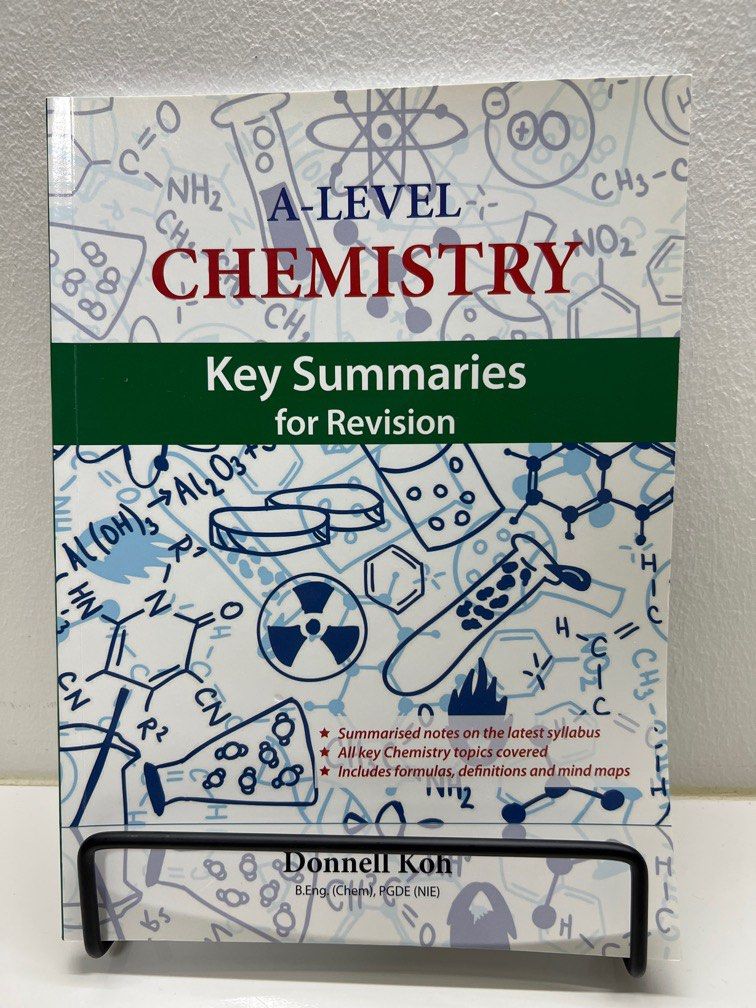A level chemistry key summaries for revision, Hobbies & Toys, Books ...