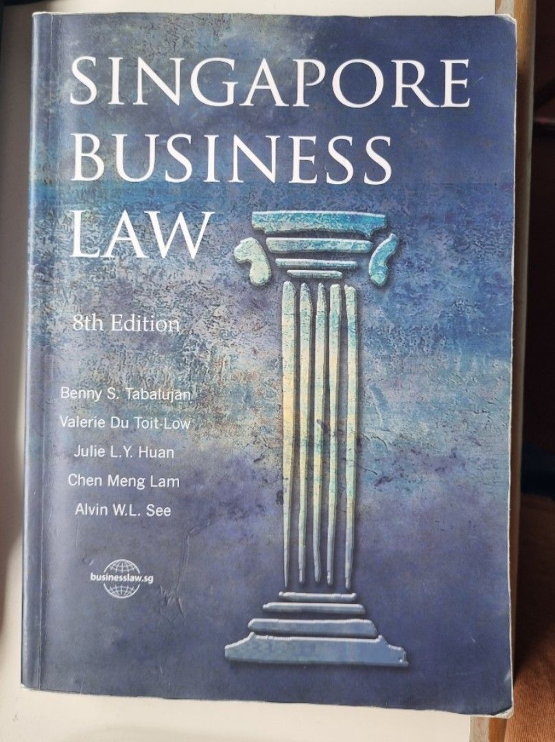 AB1301 Business Law NTU, Hobbies & Toys, Books & Magazines, Textbooks ...