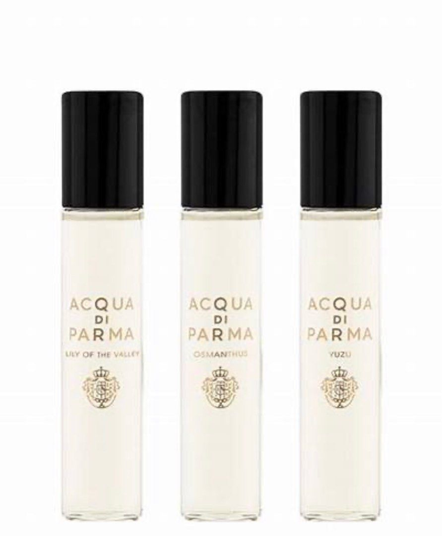 Acqua Di Parma 3 x 12ml Spray Holiday Discovery Set (Yuzu + Osmanthus ...