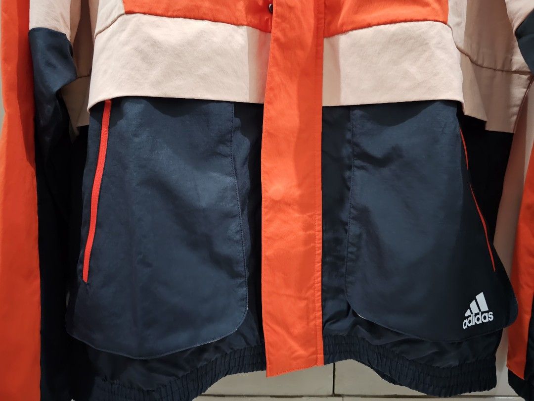 Adidas Tri Color Windbreaker on Carousell