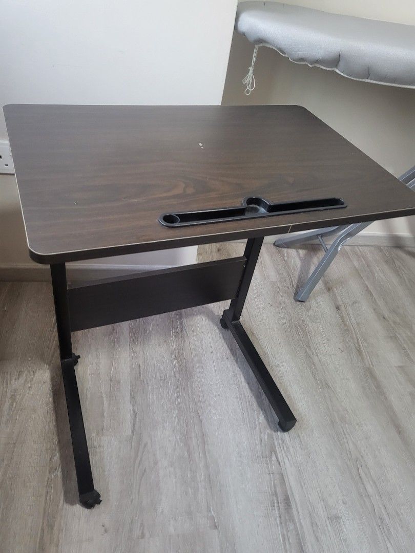 Adjustable work study table, Furniture & Home Living, Furniture, Other ...
