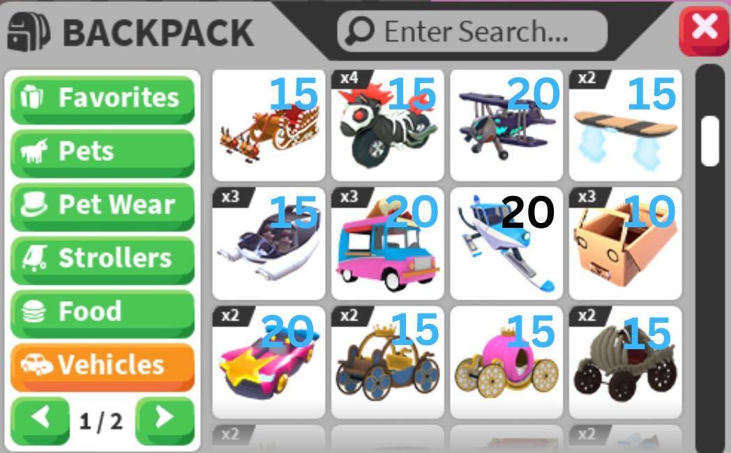 ADOPT ME LEGENDARY VEHICLES (READ DESCRIPTION), Video Gaming, Video ... ADOPT ME LEGENDARY VEHICLES (READ DESCRIPTION), Video Gaming, Video ...