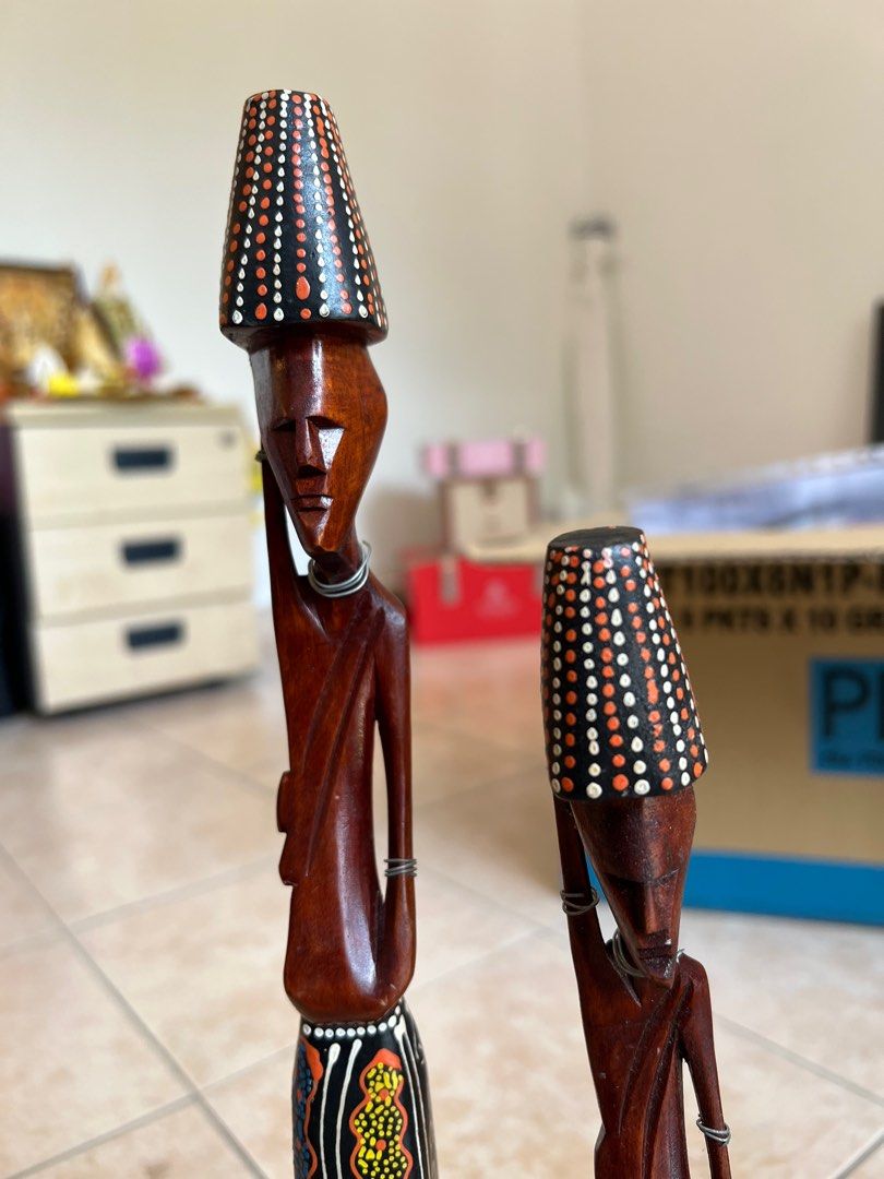 Wooden Maasai, Furniture & Home Living, Home Decor, Other Home Decor on ...