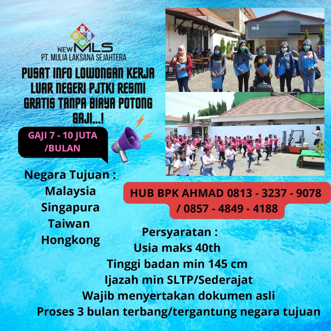 Agen Resmi TKI TKW Singapura Penyalur Tenaga Kerja Keluar Negeri Gratis ...