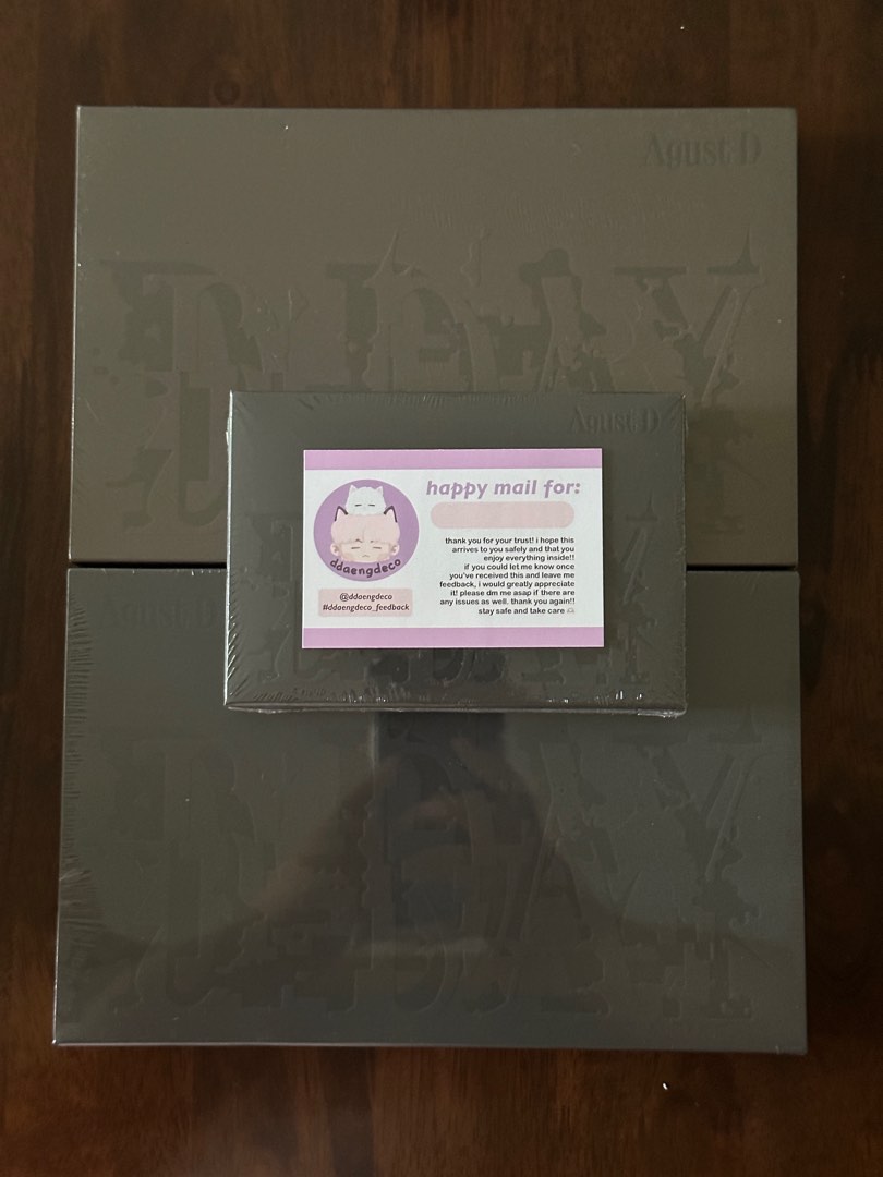 Agust D D-day Full Set Album, Hobbies & Toys, Memorabilia ...