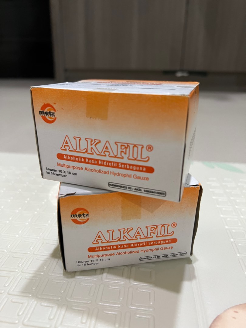 Alkafil - Alkoholik Kasa Hidrofil Serbaguna, Kesehatan & Kecantikan ...