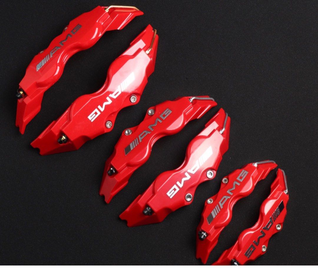 AMG designed Red Calipers, Sports Equipment, Bicycles & Parts, Parts ...