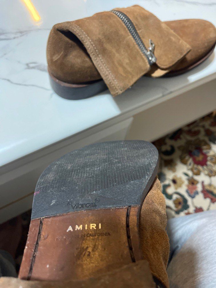 Amiri boots, Men's Fashion, Footwear, Boots on Carousell