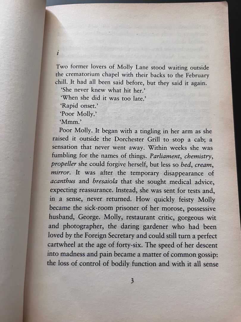 Amsterdam by Ian Mcewan, Hobbies & Toys, Books & Magazines, Fiction ...