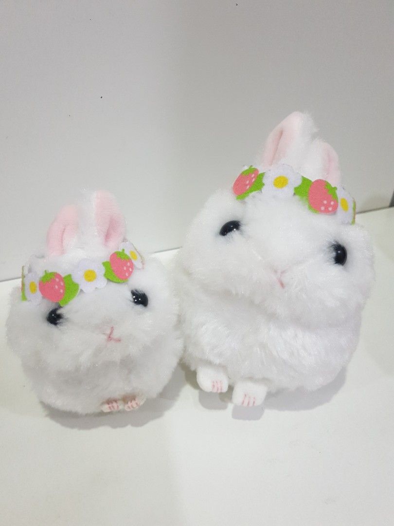 Amuse bunny plush toy set of 2, Hobbies & Toys, Toys & Games on Carousell