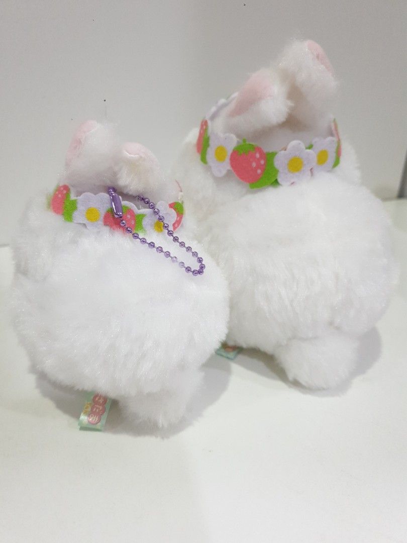 Amuse bunny plush toy set of 2, Hobbies & Toys, Toys & Games on Carousell