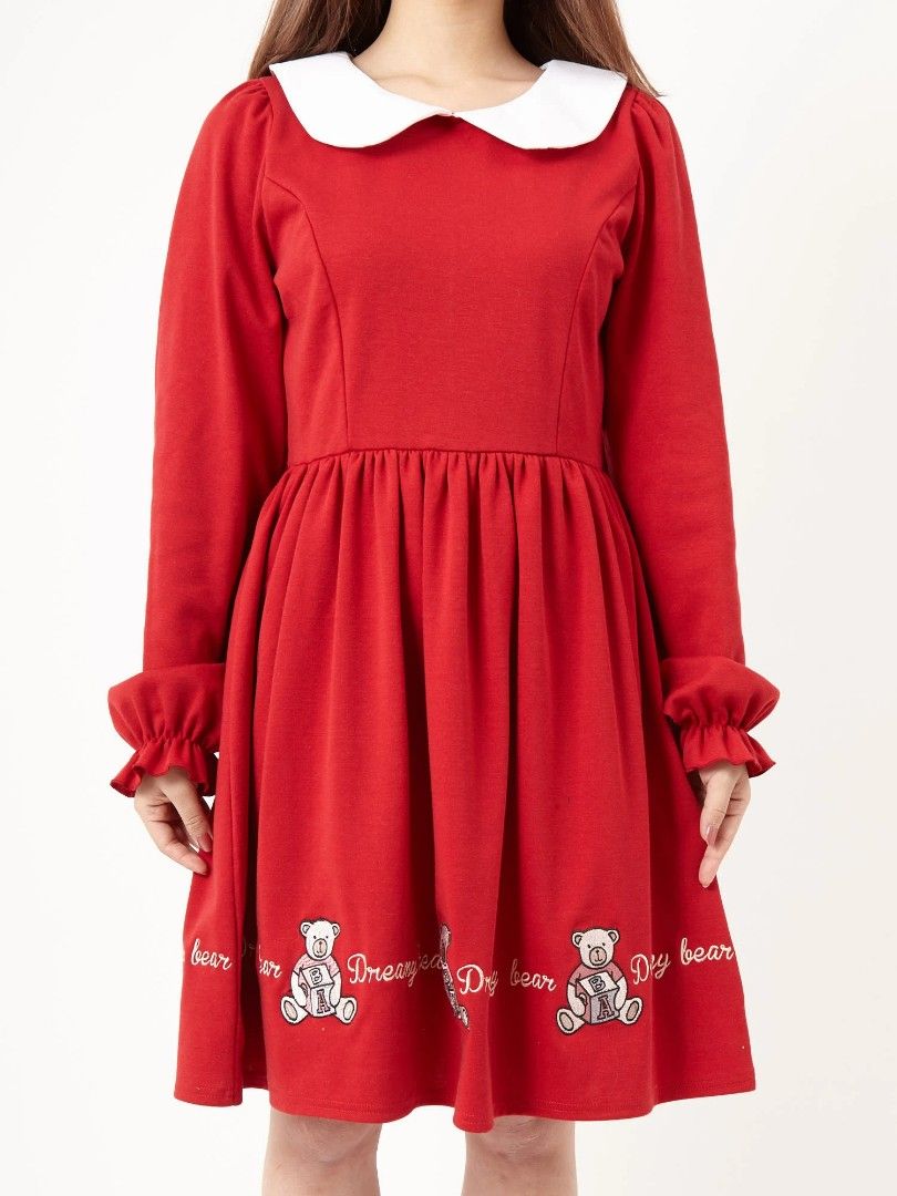 Ank Rouge Dreamy Bear OP, Women's Fashion, Dresses & Sets, Dresses on ...