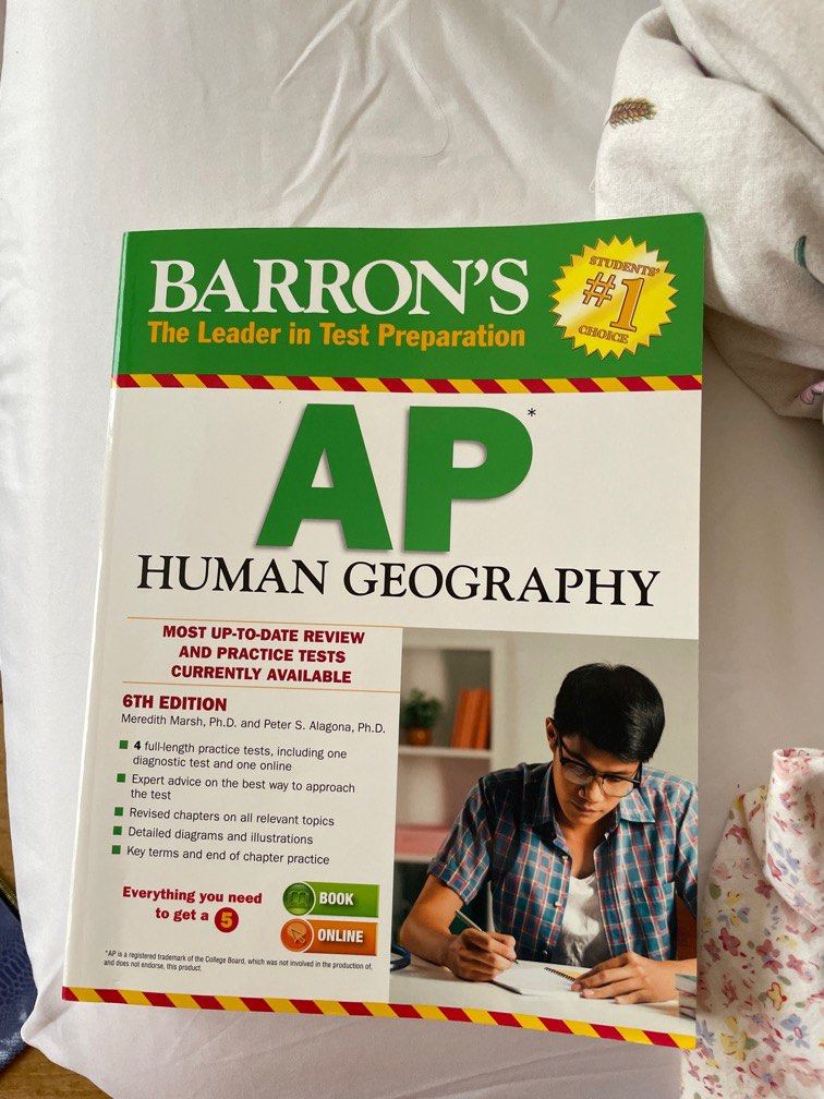 AP human geography textbook, Hobbies & Toys, Books & Magazines ...