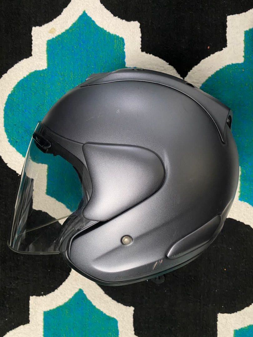 arai ram 3 flat gray, Motorcycles, Motorcycle Apparel on Carousell