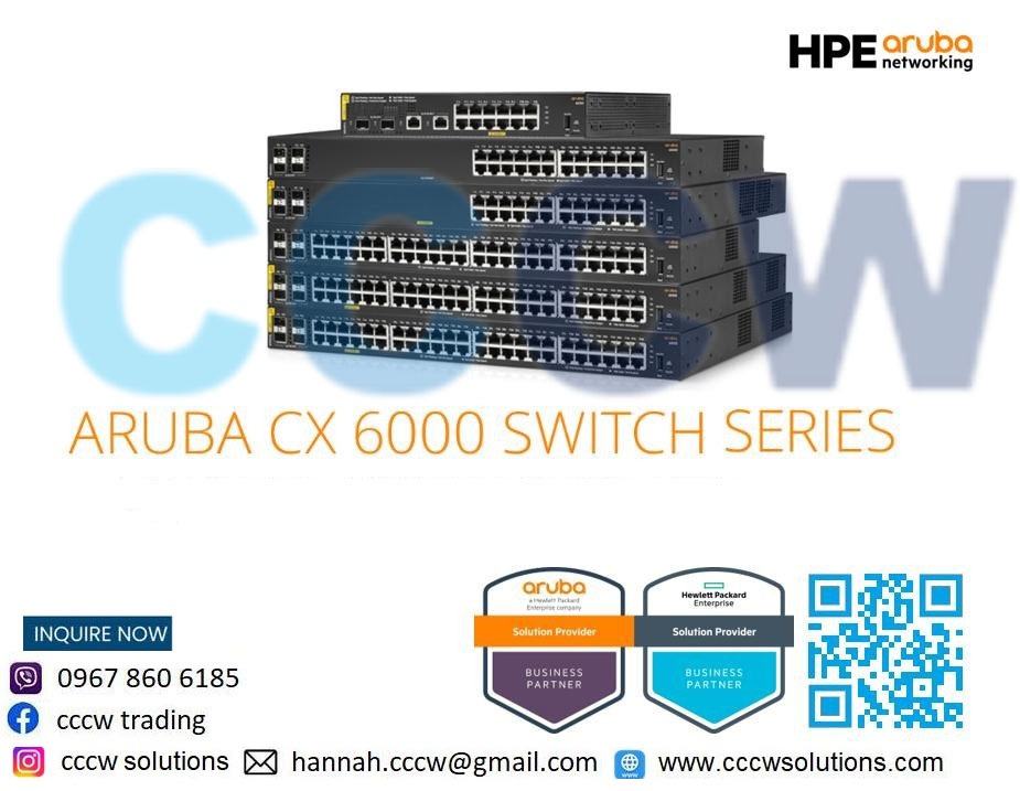 Aruba CX 6000 Switch Series, Computers & Tech, Office & Business ...