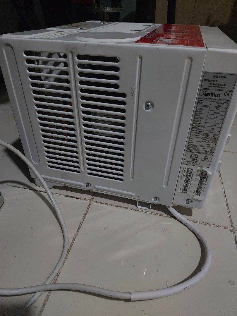 Astron Aircon Inverter.6hp like new, TV & Home Appliances, Air ...