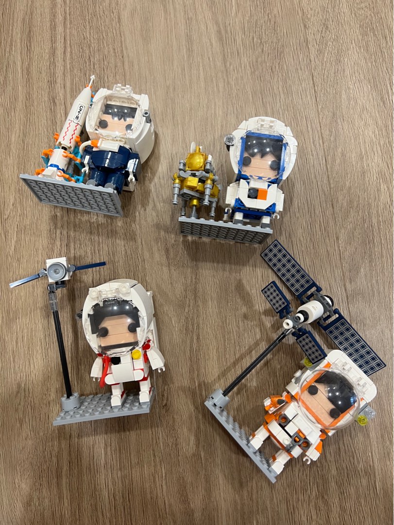 ASTRONAUT AVIATION LEGO BRICK KAZI FIGURINES , Hobbies & Toys, Toys ...