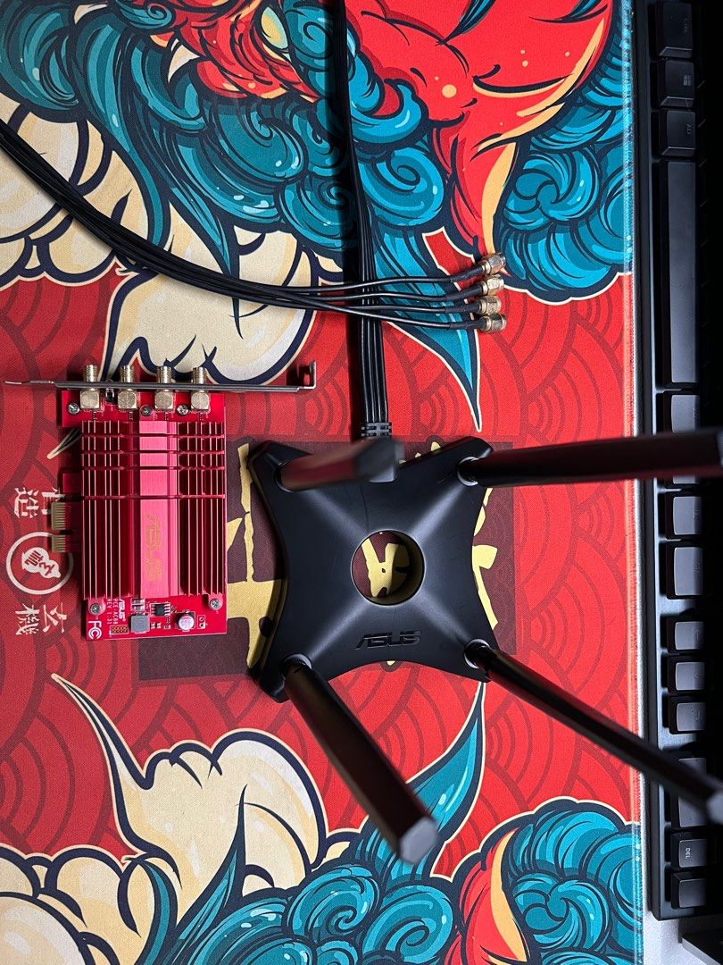 Asus AC88 AC3100 wifi pcie adapter, Computers & Tech, Parts ...