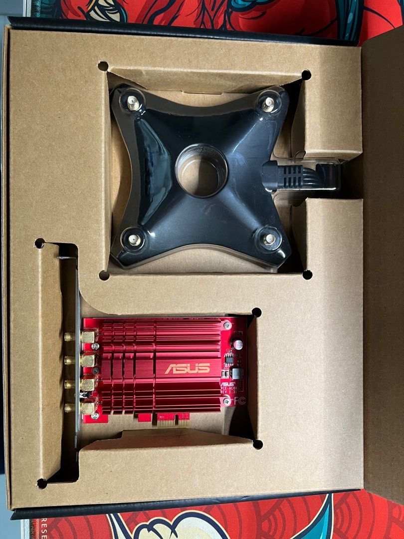 Asus AC88 AC3100 wifi pcie adapter, Computers & Tech, Parts ...