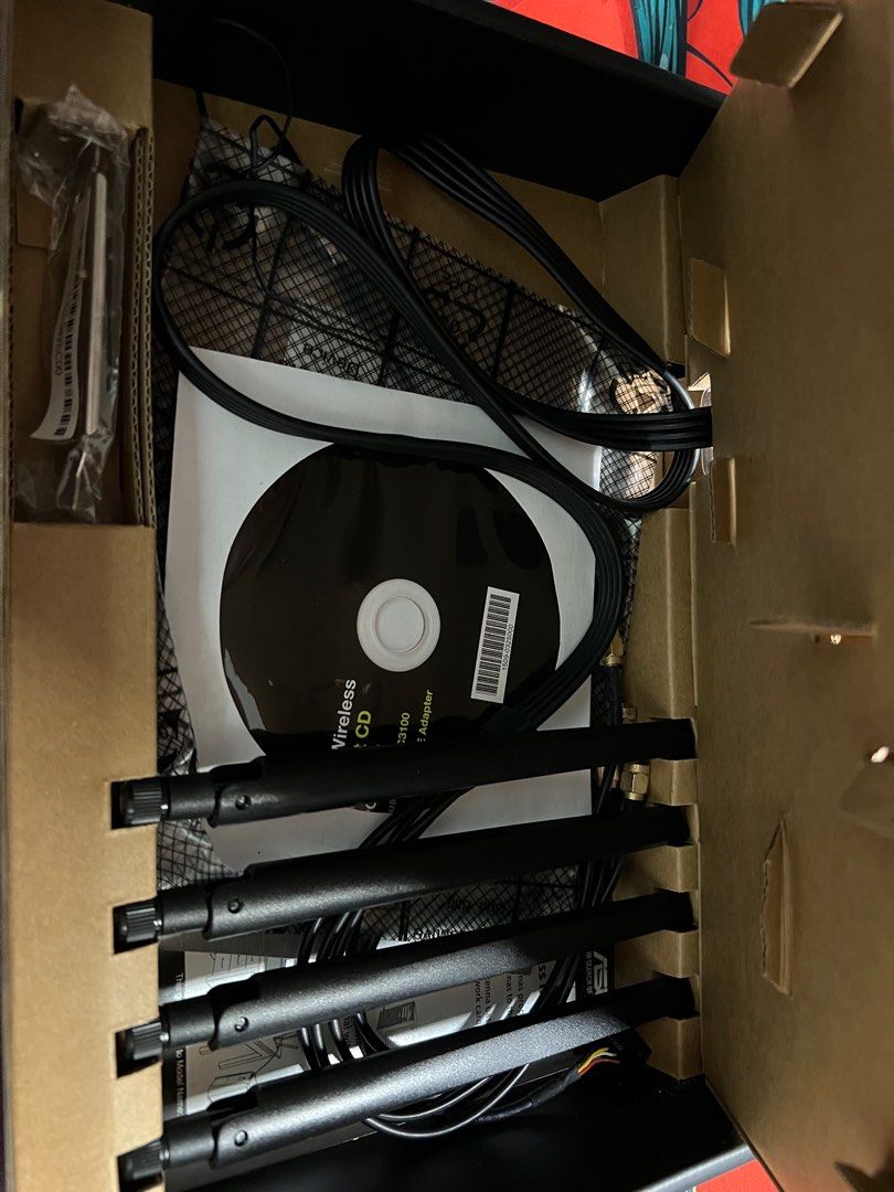 Asus AC88 AC3100 wifi pcie adapter, Computers & Tech, Parts ...