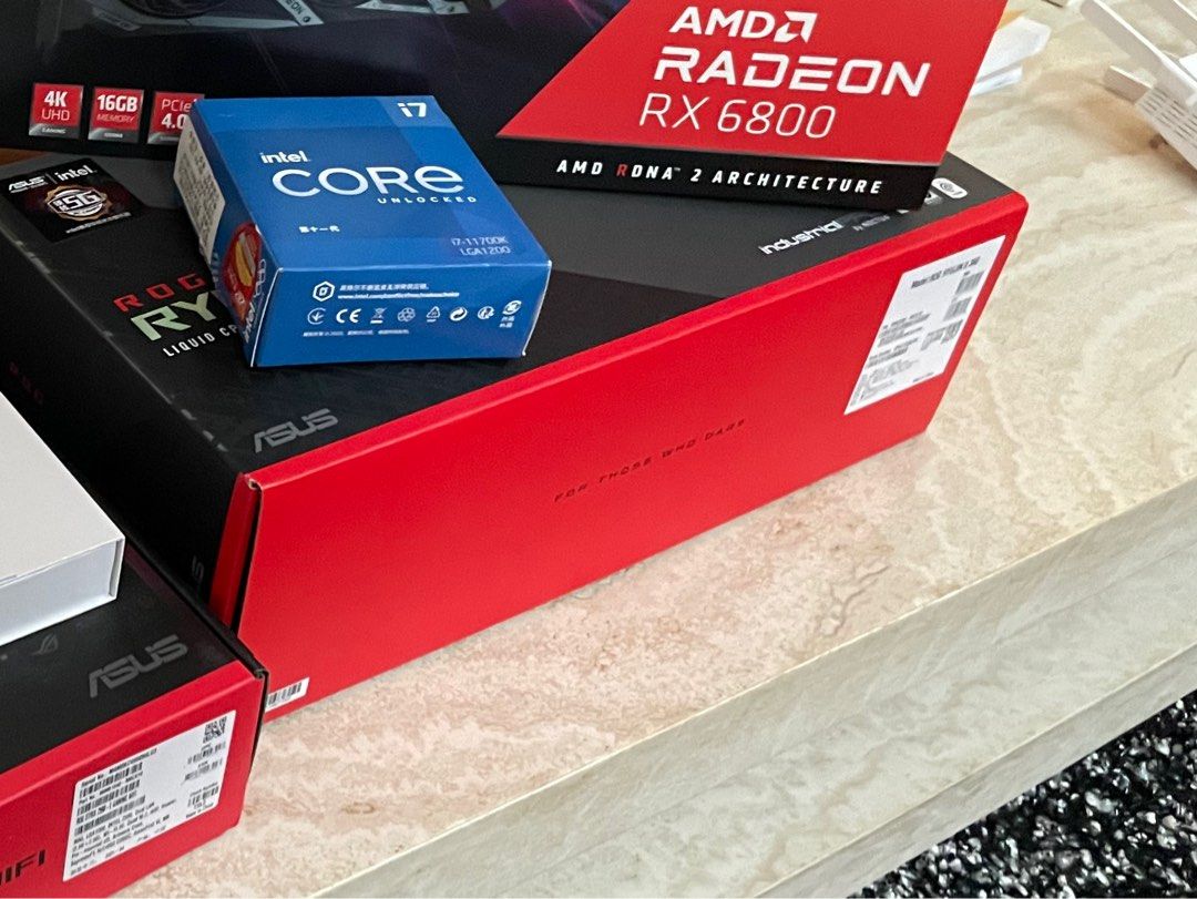 ASUS ROG RYUJIN II 360 AIO CPU Water cooler, Computers & Tech, Parts ...