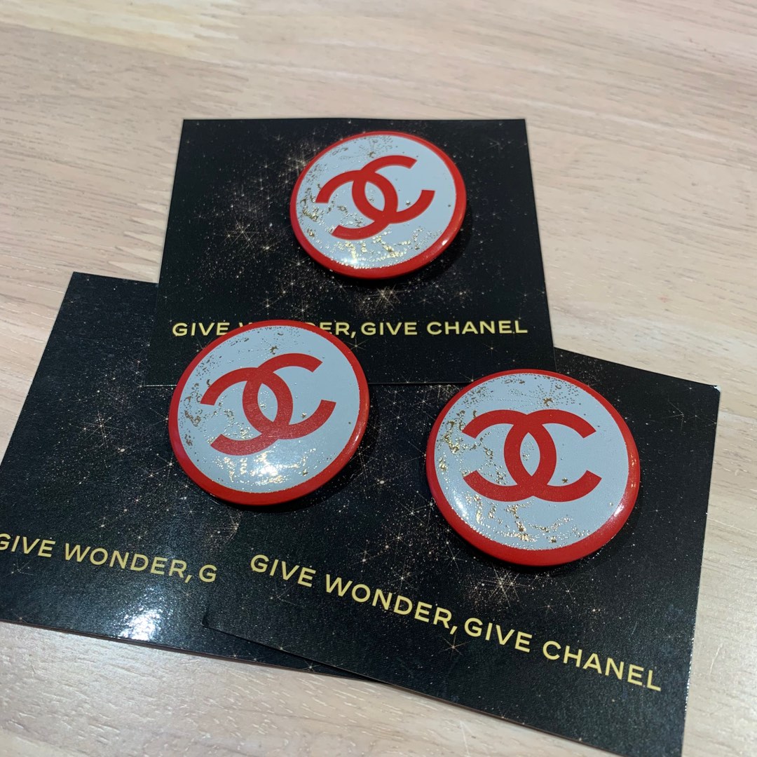 Authentic CHANEL Pins Badge Tag Pin, Hobbies & Toys, Collectibles & Memorabilia, Fan Merchandise ...