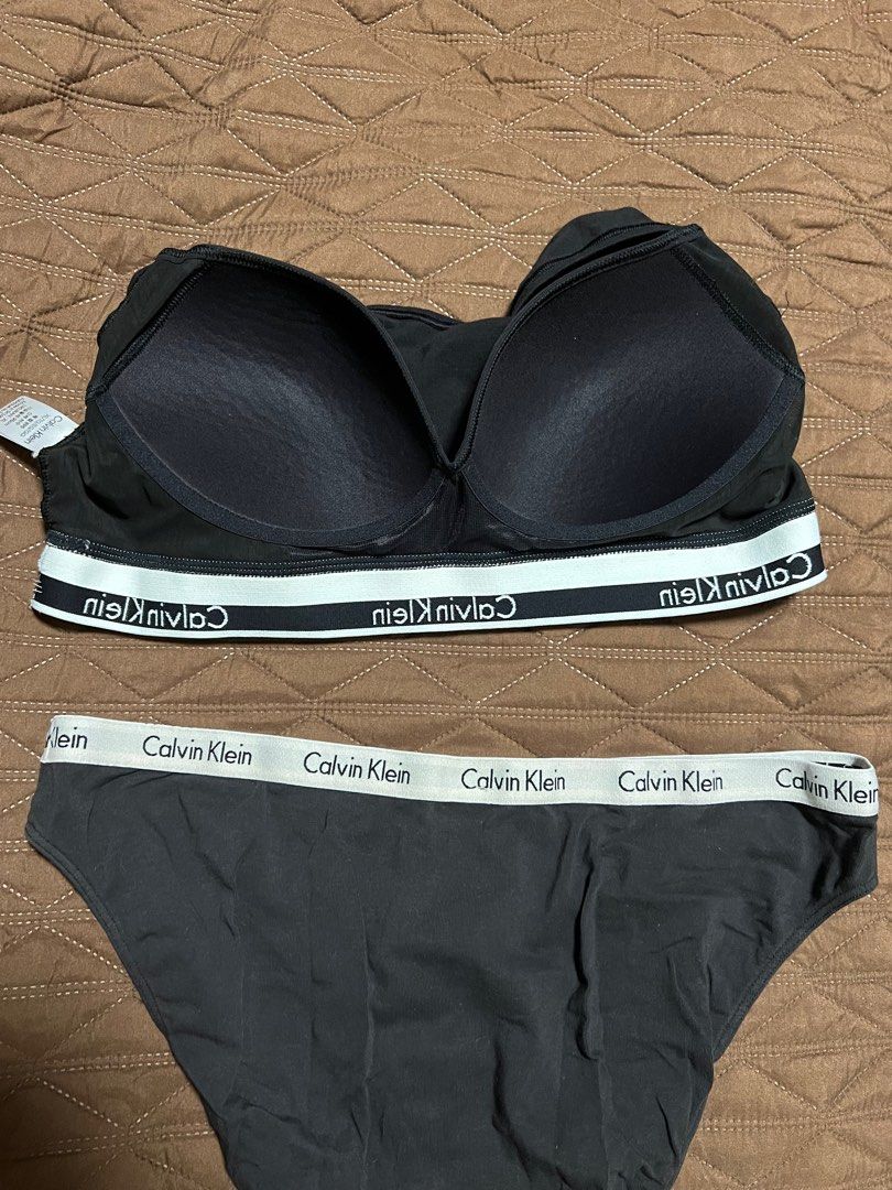 Authentic Ck Bra And Panty Set Womens Fashion Undergarments