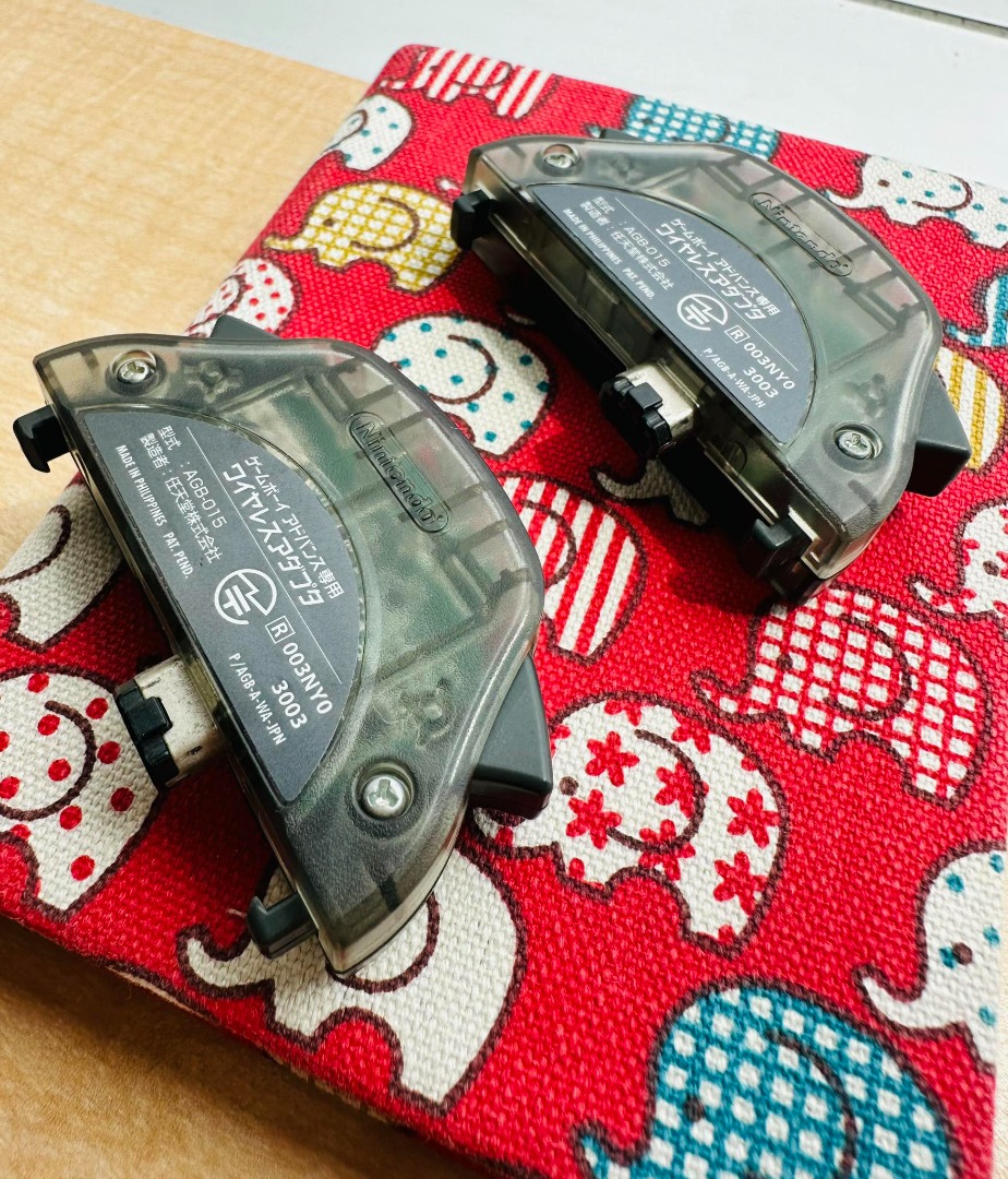 Authentic Nintendo Gameboy Advance Wireless Adapters on Carousell