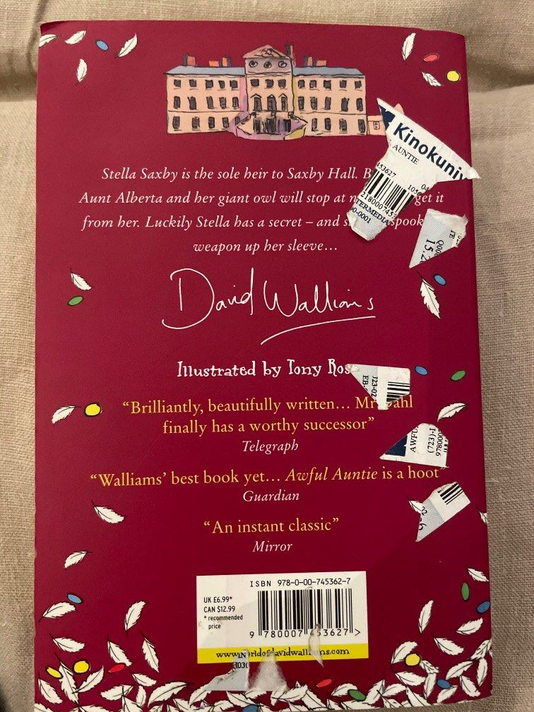 Awful auntie - David Walliams, Hobbies & Toys, Books & Magazines ...