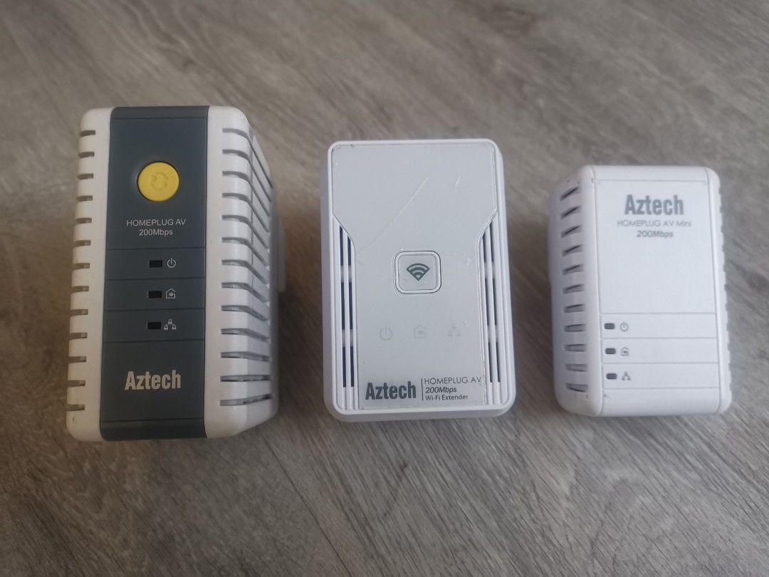 aztech homeplug av2 setup