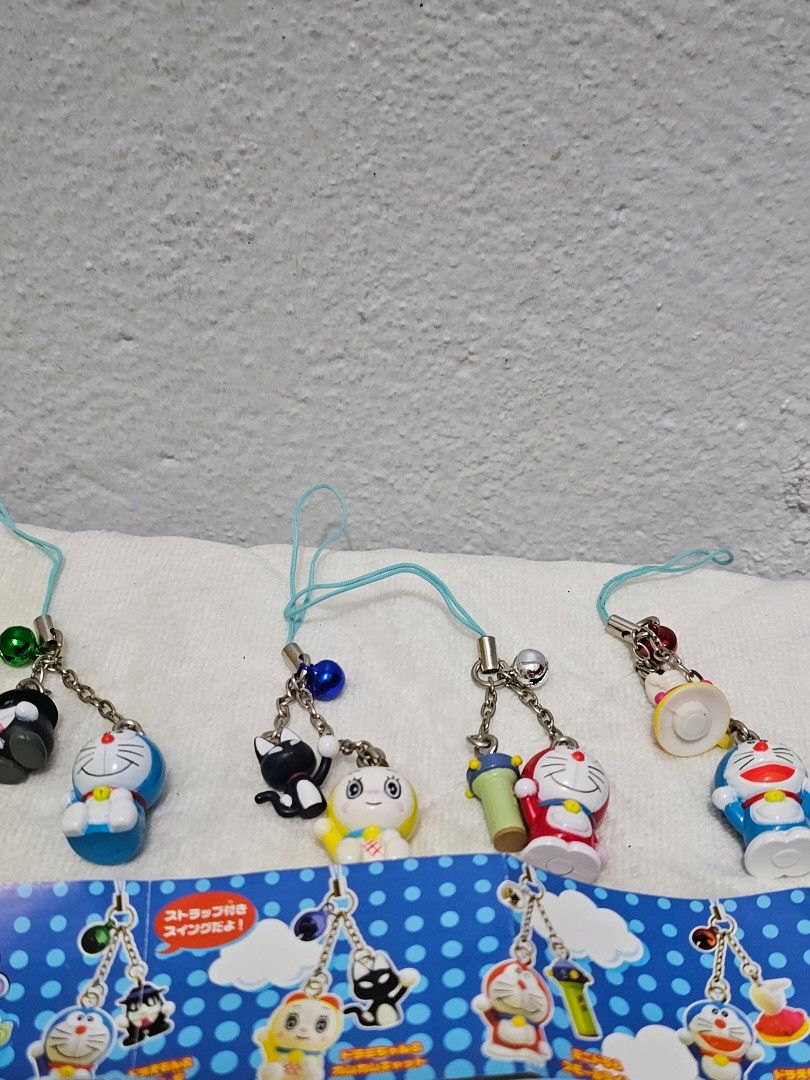 Bandai Doraemon Charms Set on Carousell