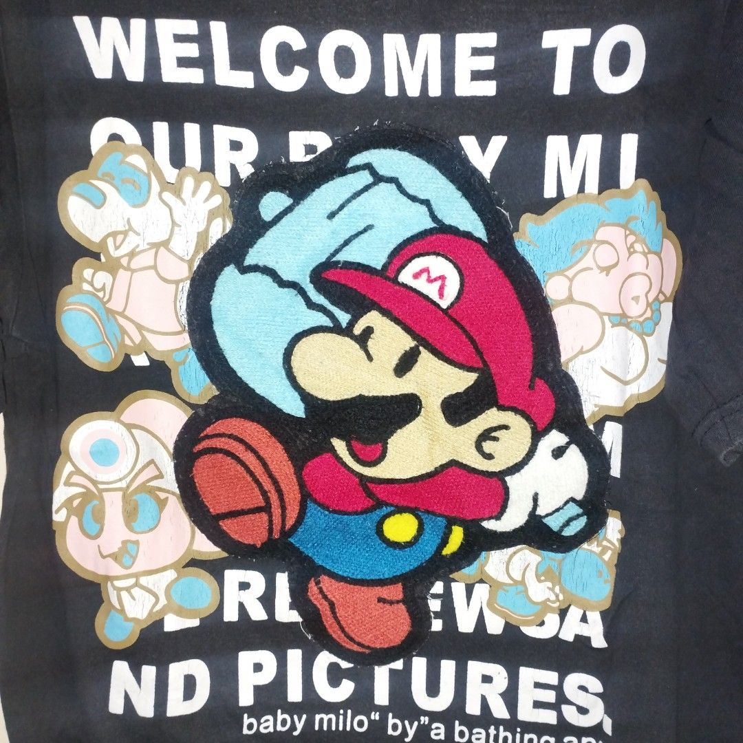 BAPE SUPER MARIO on Carousell
