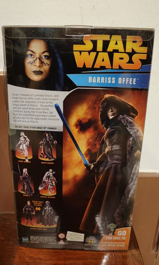 Barriss Offee Star Wars Revenge of The Sith 12 inch Action Figure by ...