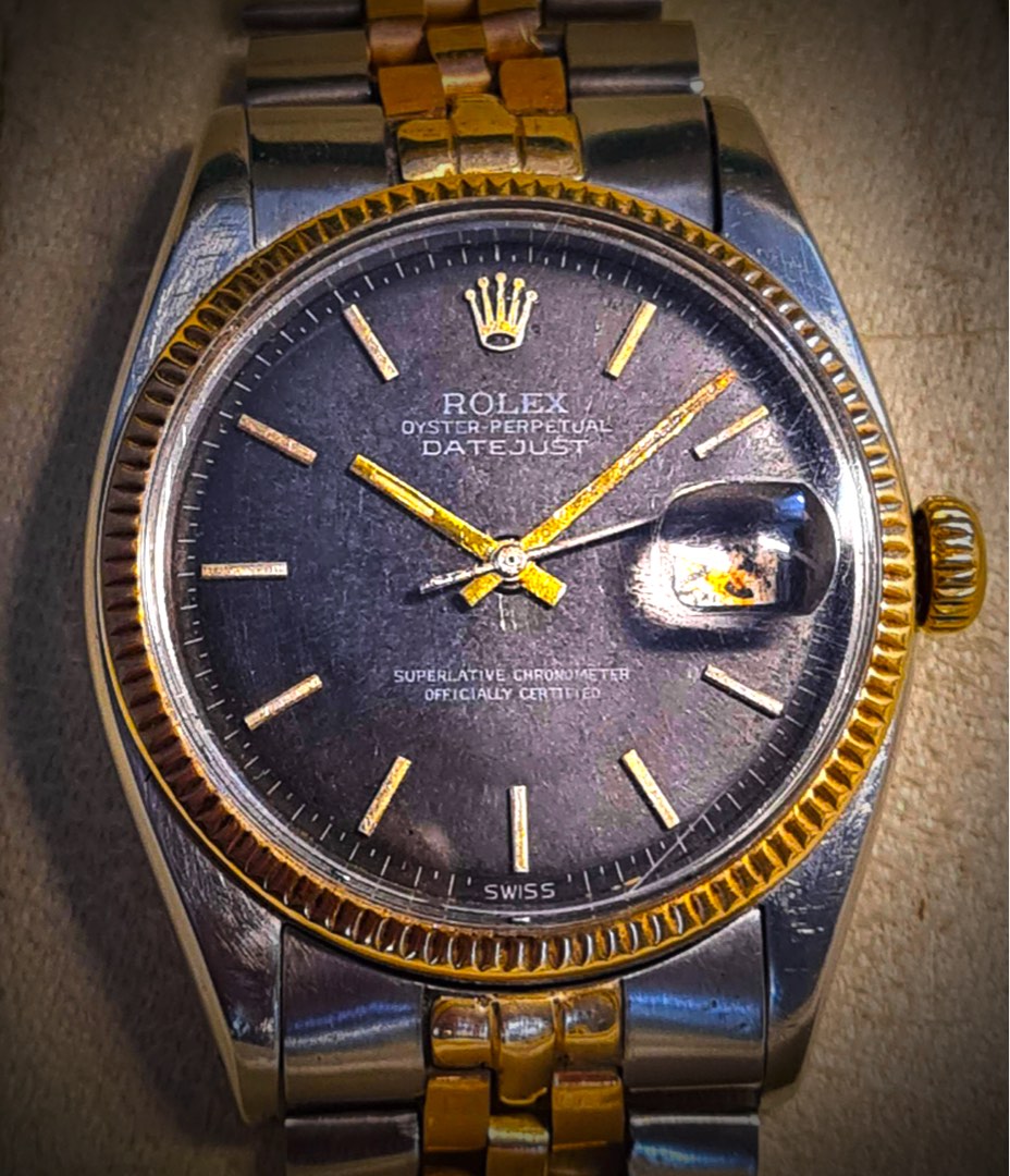 Beautiful Rolex Oyster Perpetual DateJust Two-Tone Gold 18K on Carousell