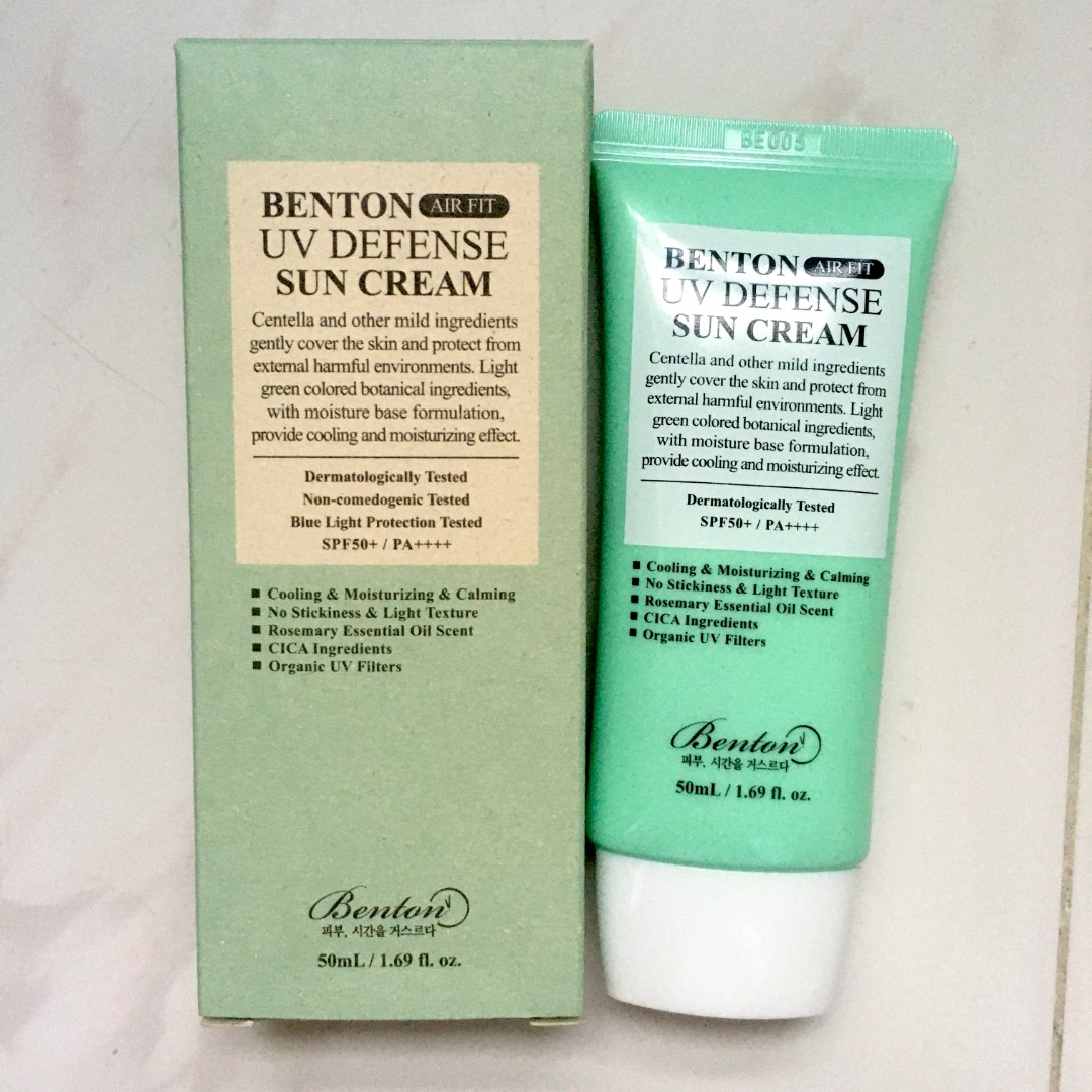 Benton Air Fit UV Defense Sun Cream SPF 50/PA++++, 50 ml, Beauty ...