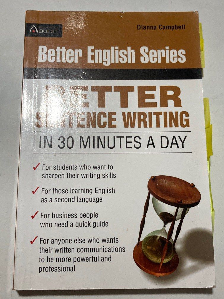 Better Sentence Writing Book, Hobbies & Toys, Books & Magazines ...