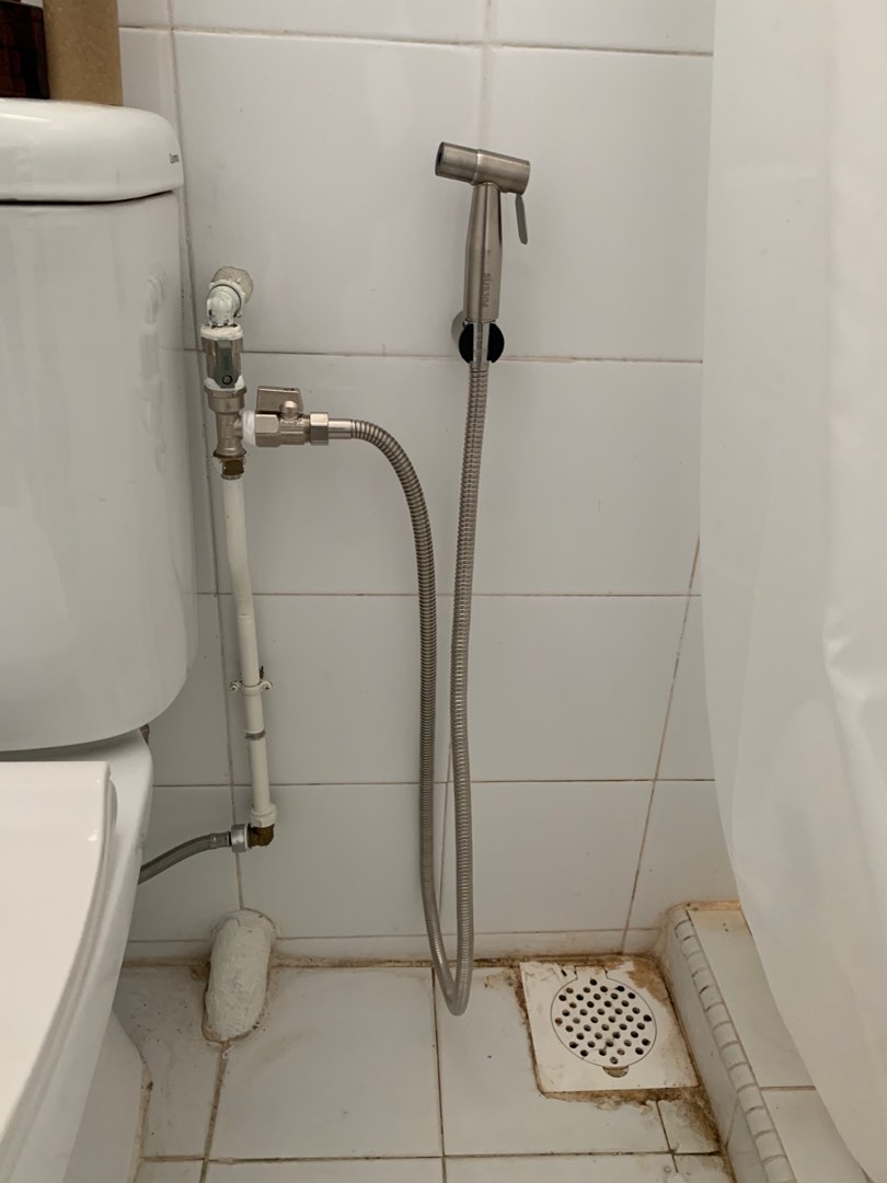 Bidet Spray With Installation, Furniture & Home Living, Bathroom & Kitchen Fixtures on Carousell