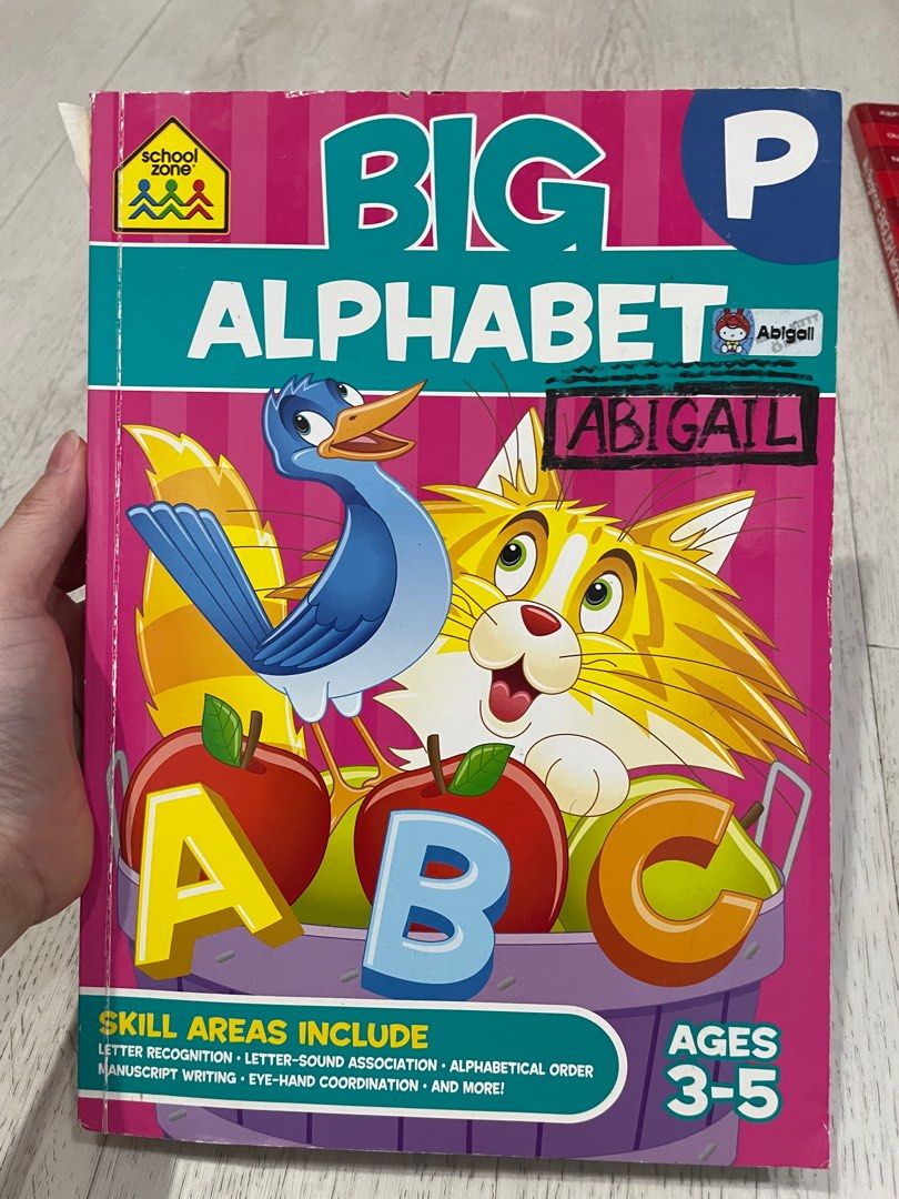 Big Alphabets ABC Book Tracing and Phonics, Buku & Alat Tulis, Buku ...