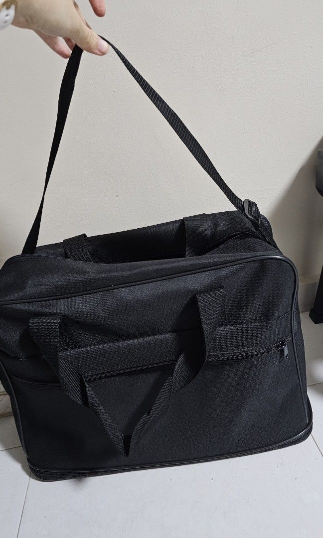 Black Hand Carry Bag, Women's Fashion, Bags & Wallets, Shoulder Bags on ...