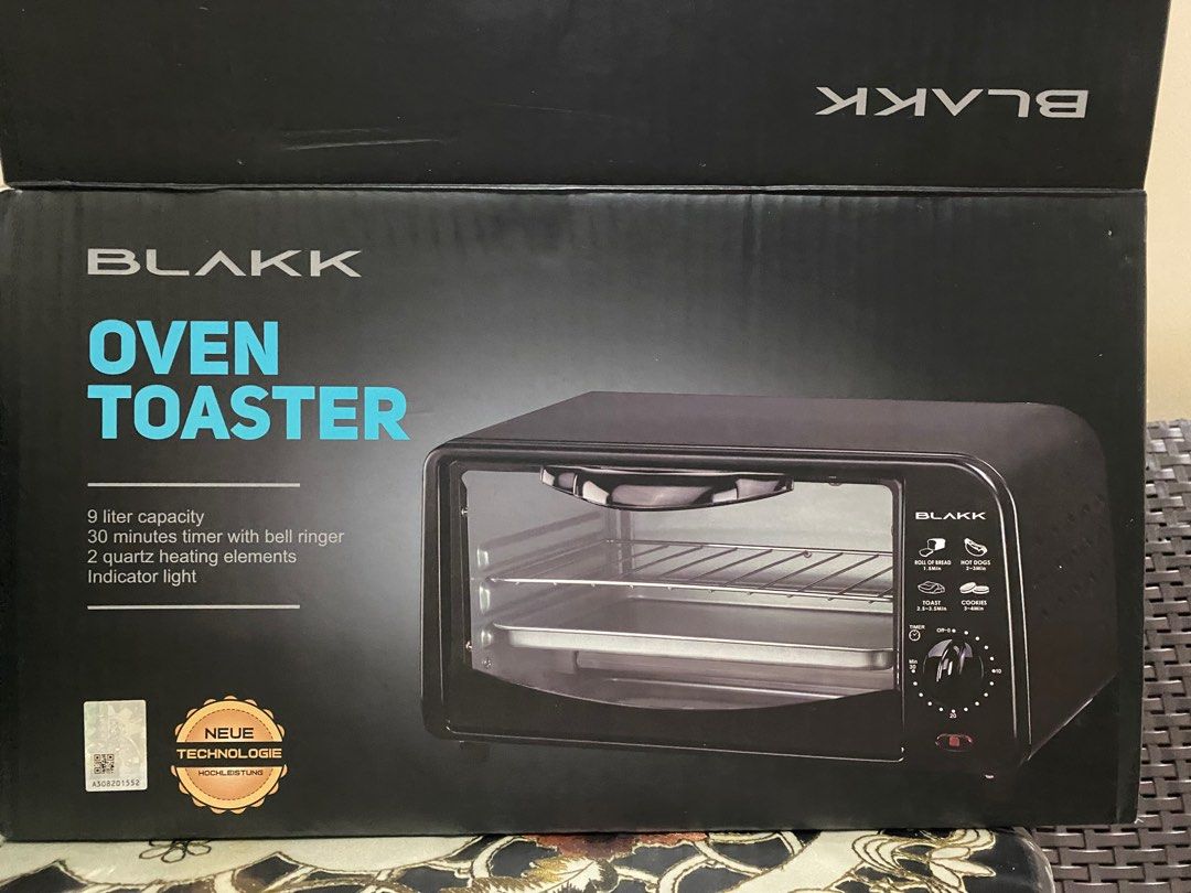 BLAKK 9L OVEN TOASTER, TV & Home Appliances, Kitchen Appliances, Ovens ...