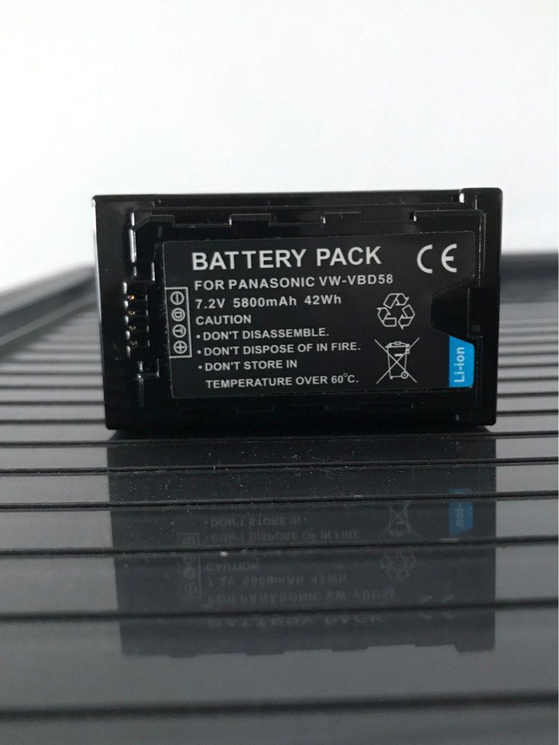 BN Battery for Panasonic Video Cam, Photography, Video Cameras on Carousell