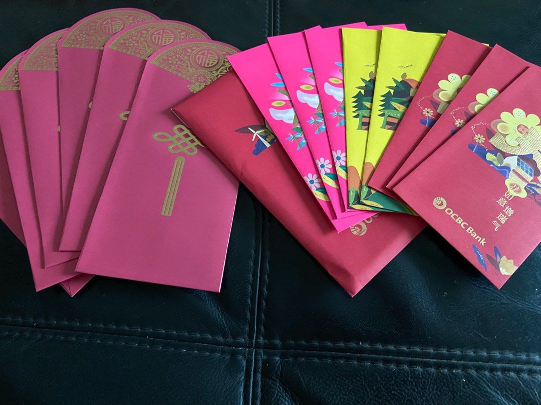 BN collector’s red packets poh heng ocbc robinsons giant art science ...