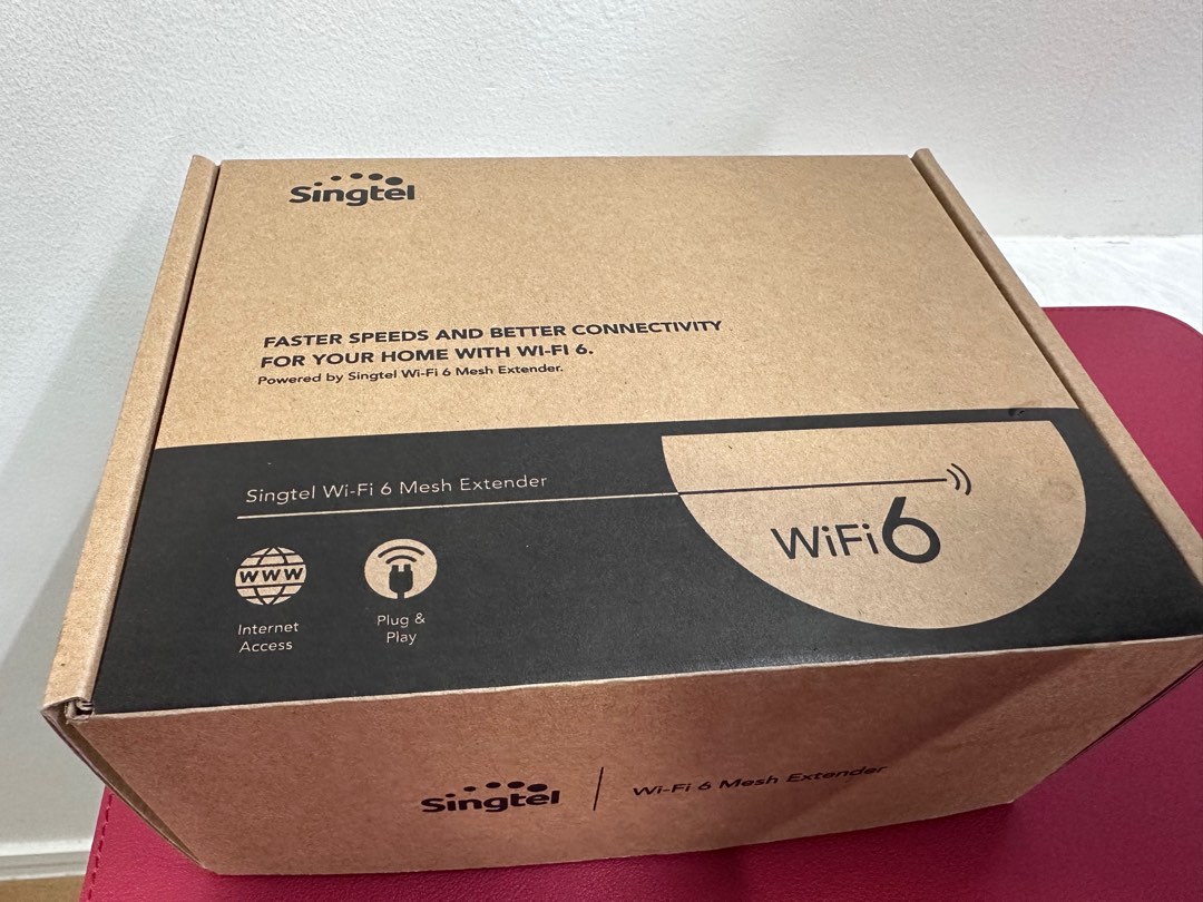 BNIB Singtel Wifi 6 Mesh Router, Computers & Tech, Parts & Accessories ...