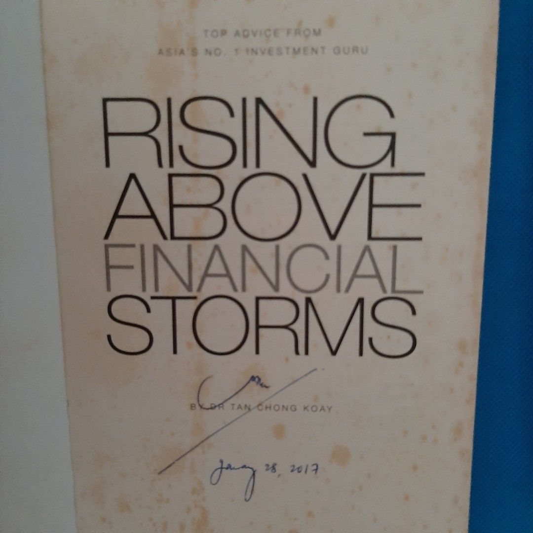Book: Rising Above Financial Storms, Hobbies & Toys, Books & Magazines ...