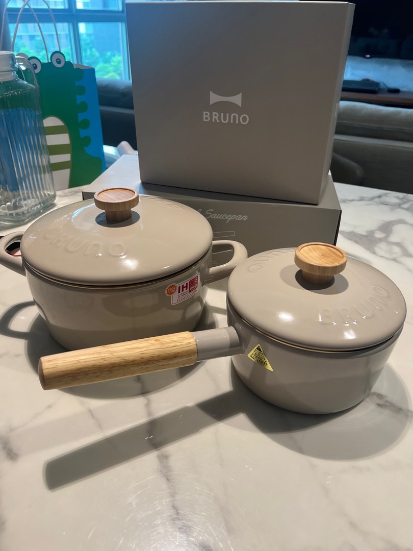 Bruno Fujihoro Pot and Sauce Pan, Furniture & Home Living, Kitchenware ...