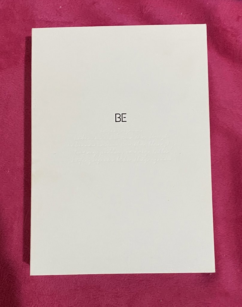 BTS BE album complete inclusion on Carousell