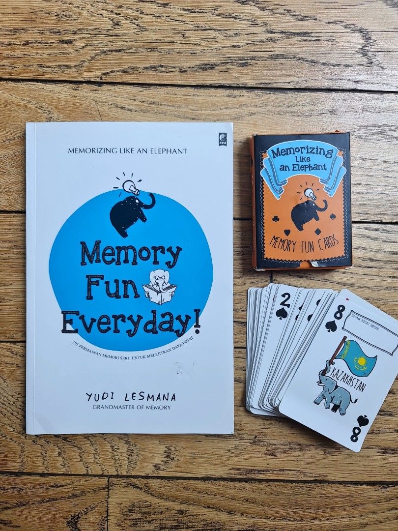 Buku GRANDMASTER "Memory fun everyday" Yudi Lesmana, Buku & Alat Tulis ...