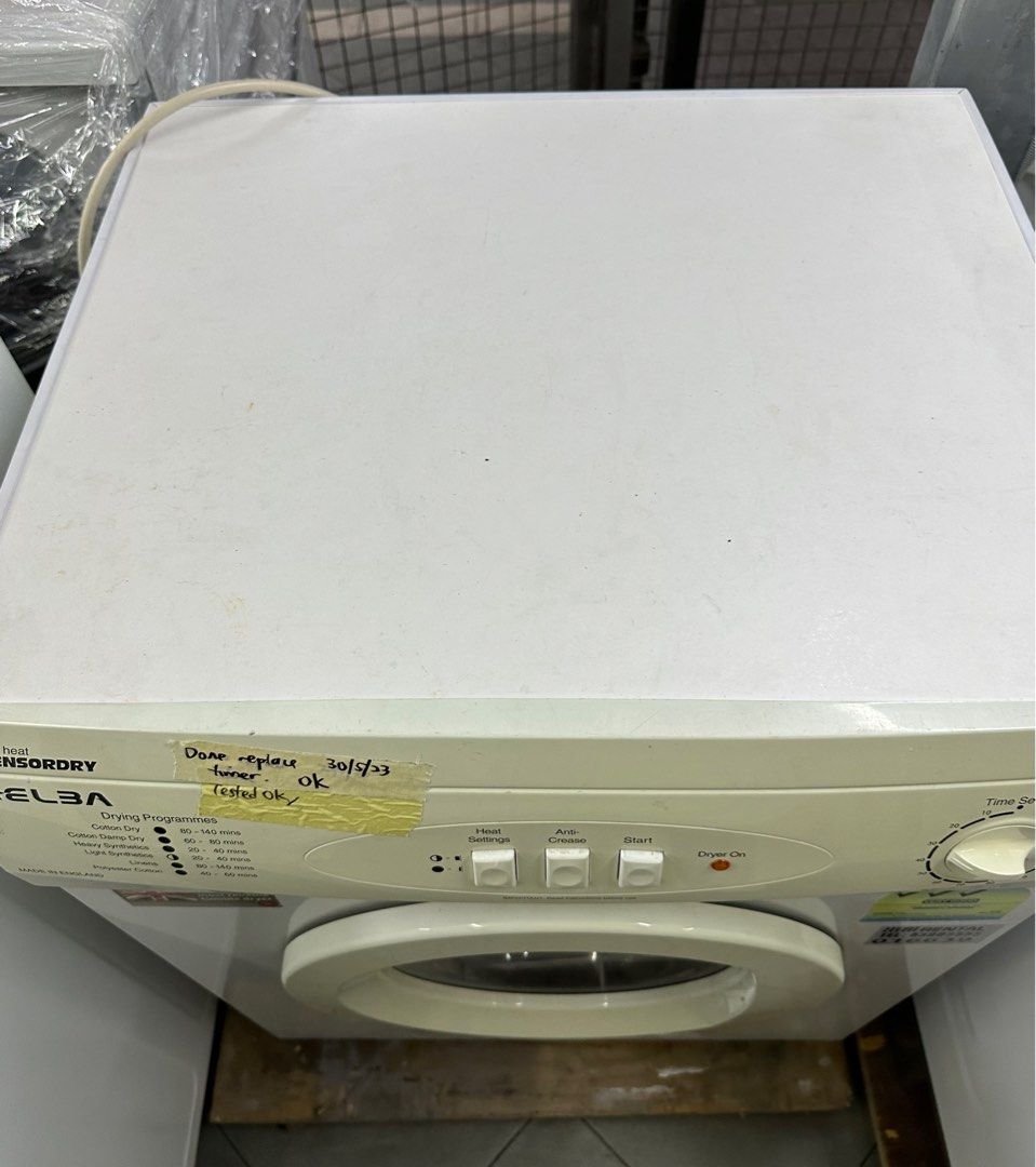 BUY NOW! Elba 6kg Air-Vented Dryer EBD602S, TV & Home Appliances ...