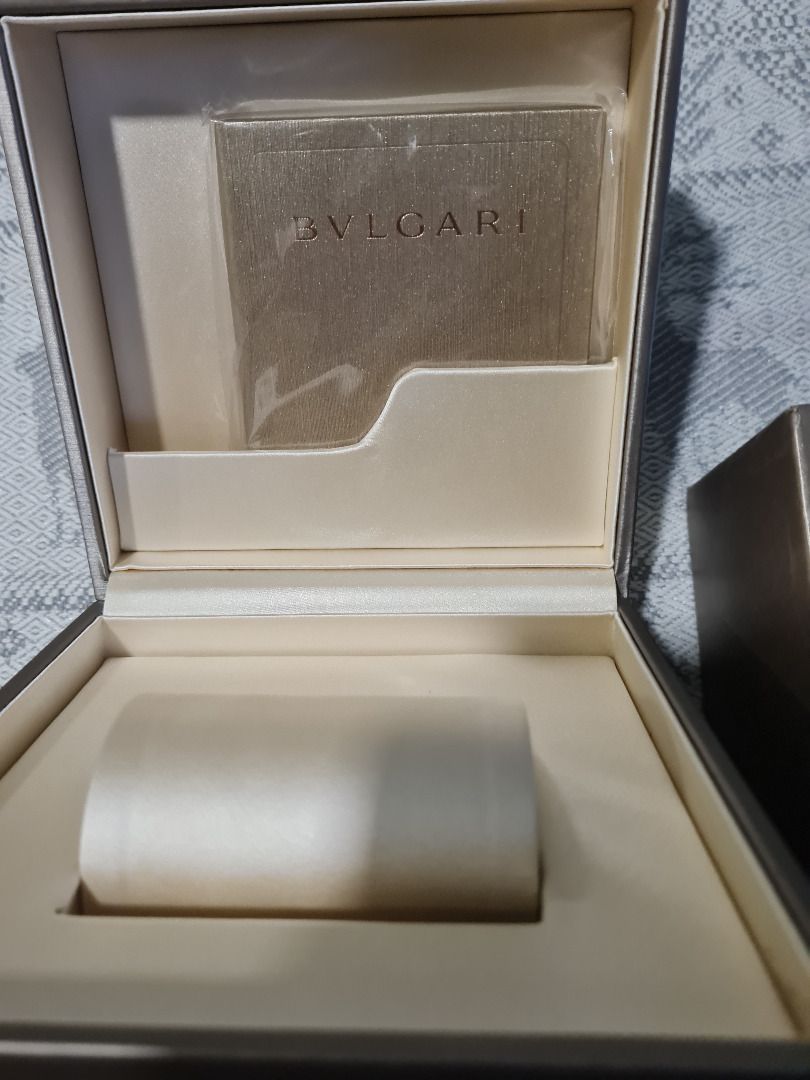 BVLGARI Watch Box, Men's Fashion, Watches & Accessories, Accessory ...