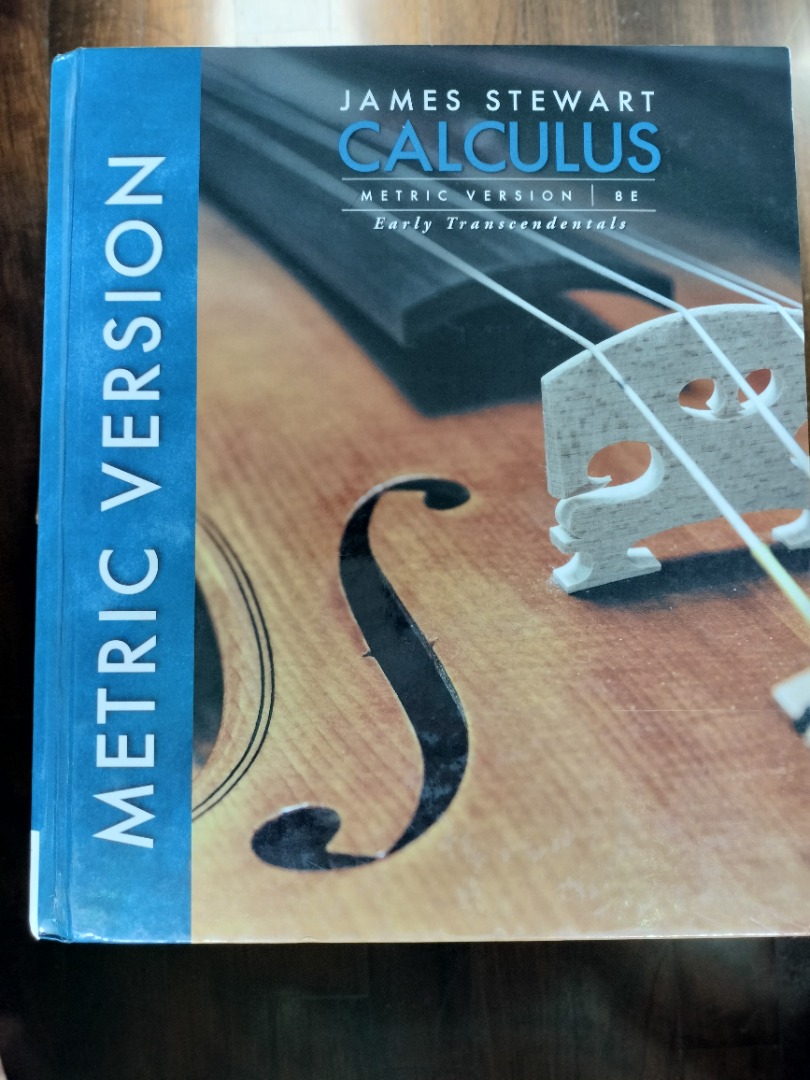 Calculus metric version transcendentals 8 edition, Hobbies & Toys ...
